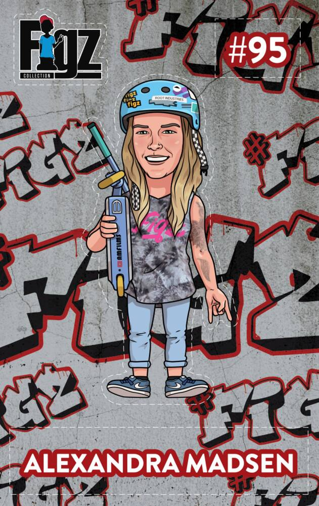 Samolepky Figz Collectors Scooter Sticker 6-Pack Pack 7 - Scootshop.cz