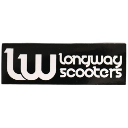 Samolepka Longway Logo Černá - Scootshop.cz